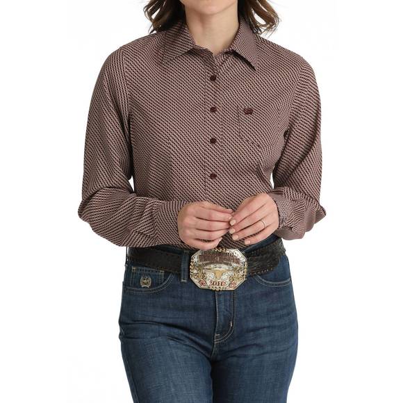 Cinch | Tops | New Cinch Long Sleeve Printed Western Shirt In Brown ...